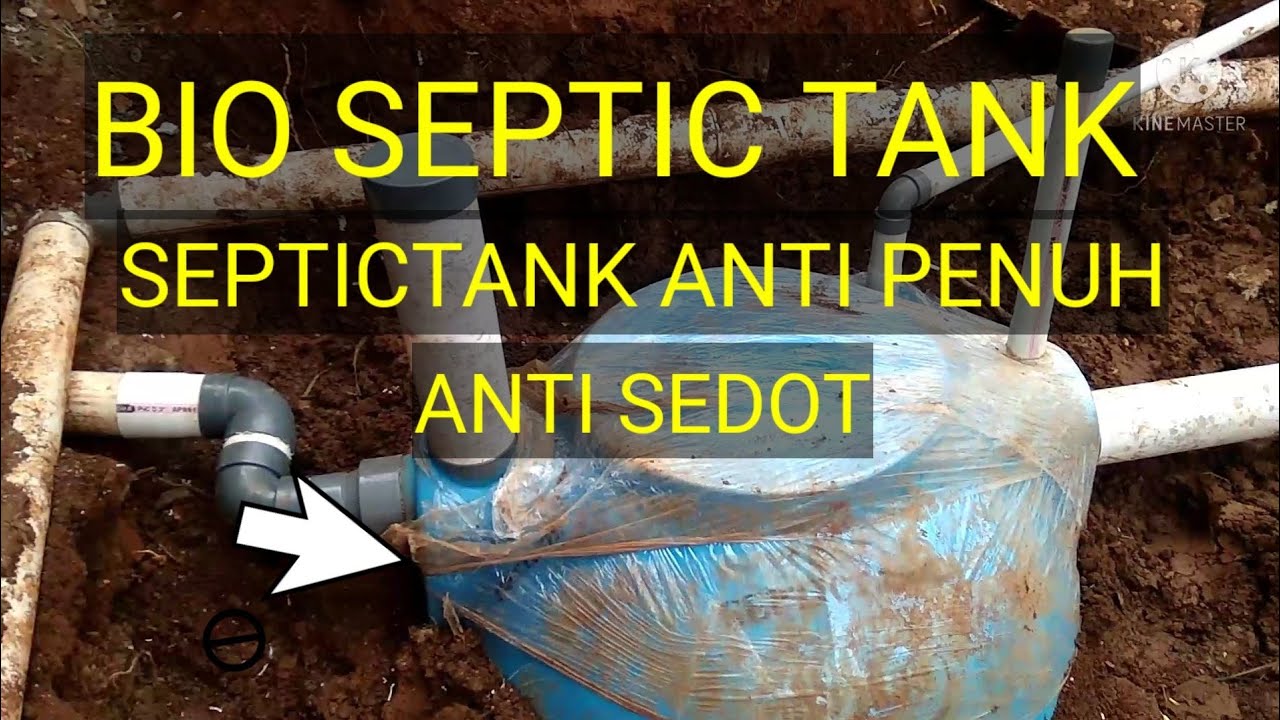 cara pasang bio septic tank. - YouTube