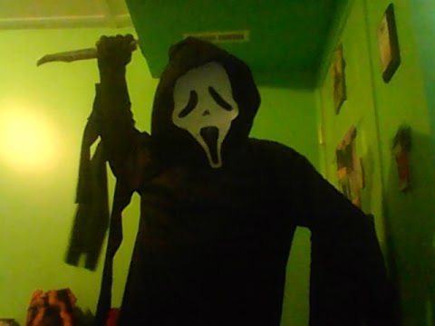 Custom Scream 4 Style Ghostface Robe Replica Part 2 - YouTube