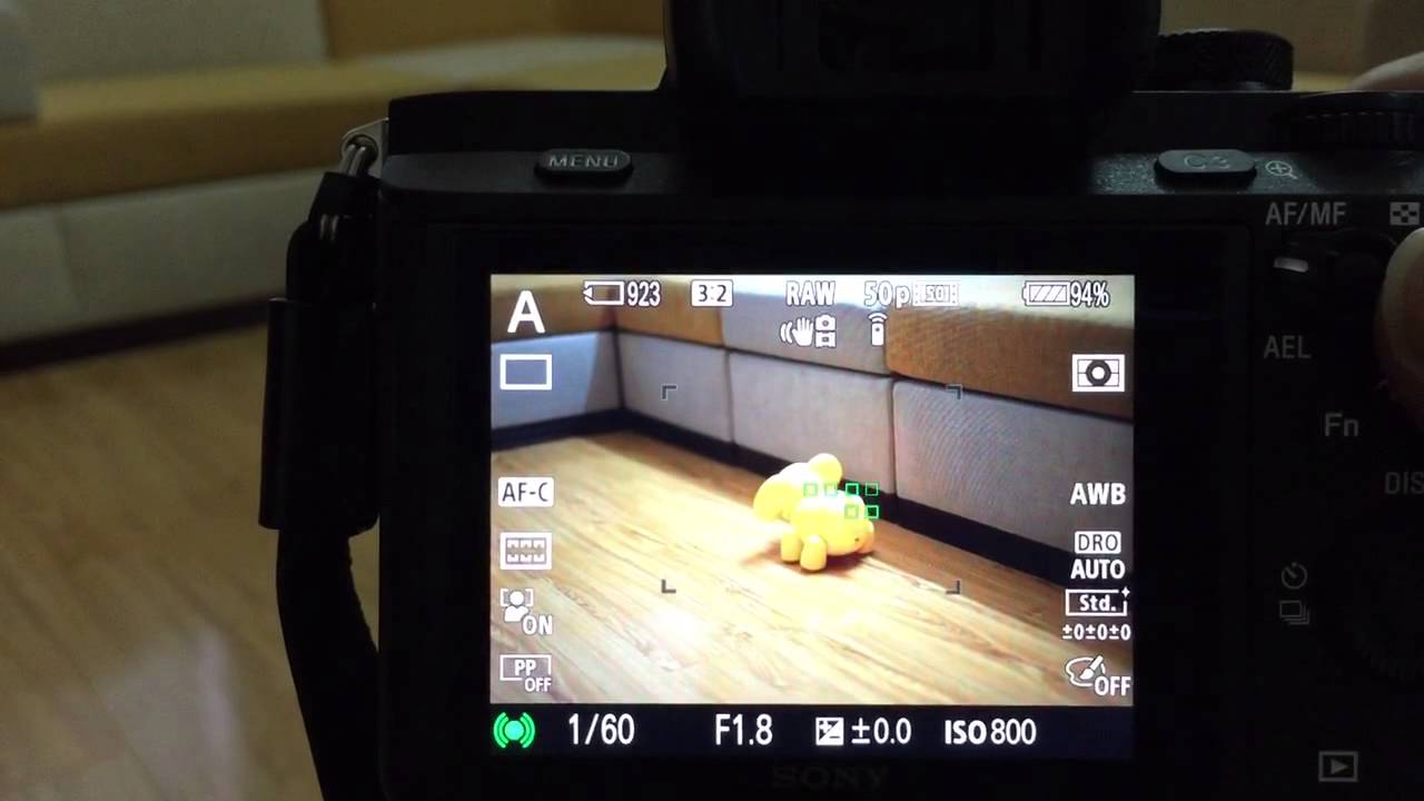 Sony a7 ii af test - YouTube