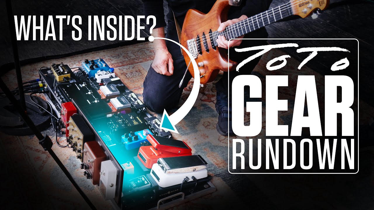 Gear Rundown: Steve Lukather’s Pedalboard Secrets with Jon Gosnell ...