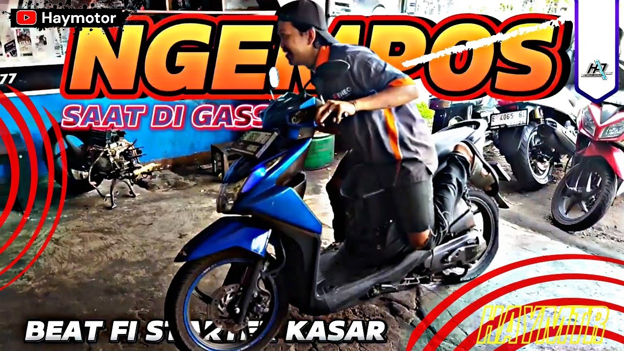 Mengatasi Masalah Tarikan Ngempos Saat Di Gas Beat Fi Starter Kasar ...