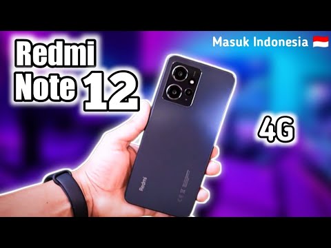 Xiaomi Redmi Note 12 4G Resmi Indonesia Pake Chipset Terbaru Snapdragon ...