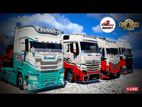 Euro Truck Simulator 2 Multiplayer LIVE | ets2 live stream | ETS2 ...