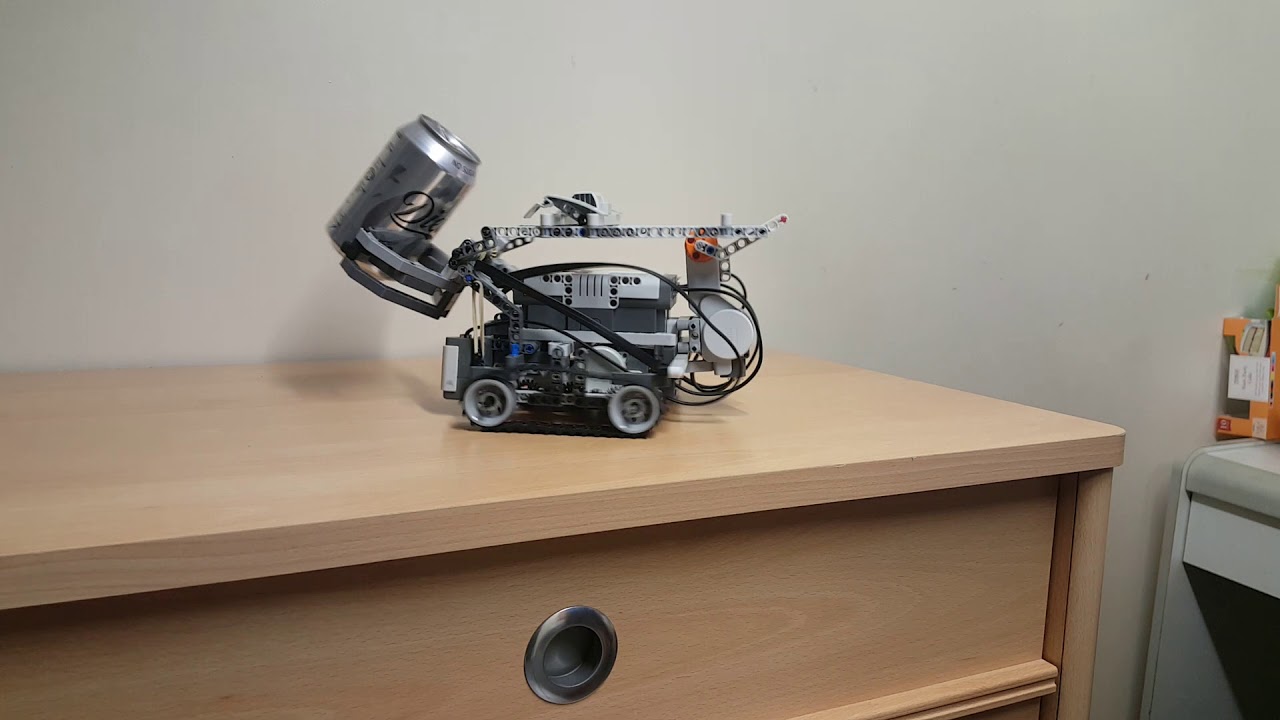 Nxt robot grab and lift - YouTube