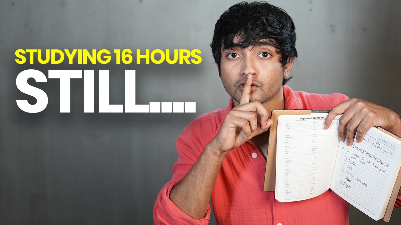 POOR Marks even After Studying for HOURS ? WATCH THIS till End! - YouTube
