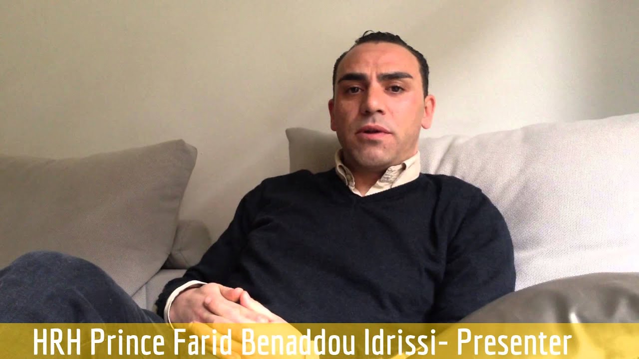 H.R.H. PRINCE FARID BENADDOU IDRISSI- 2nd G.O.D. Awards Presenter - YouTube