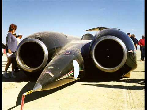 Thrust SSC sonic boom! The fastest land vehicle - YouTube - YouTube
