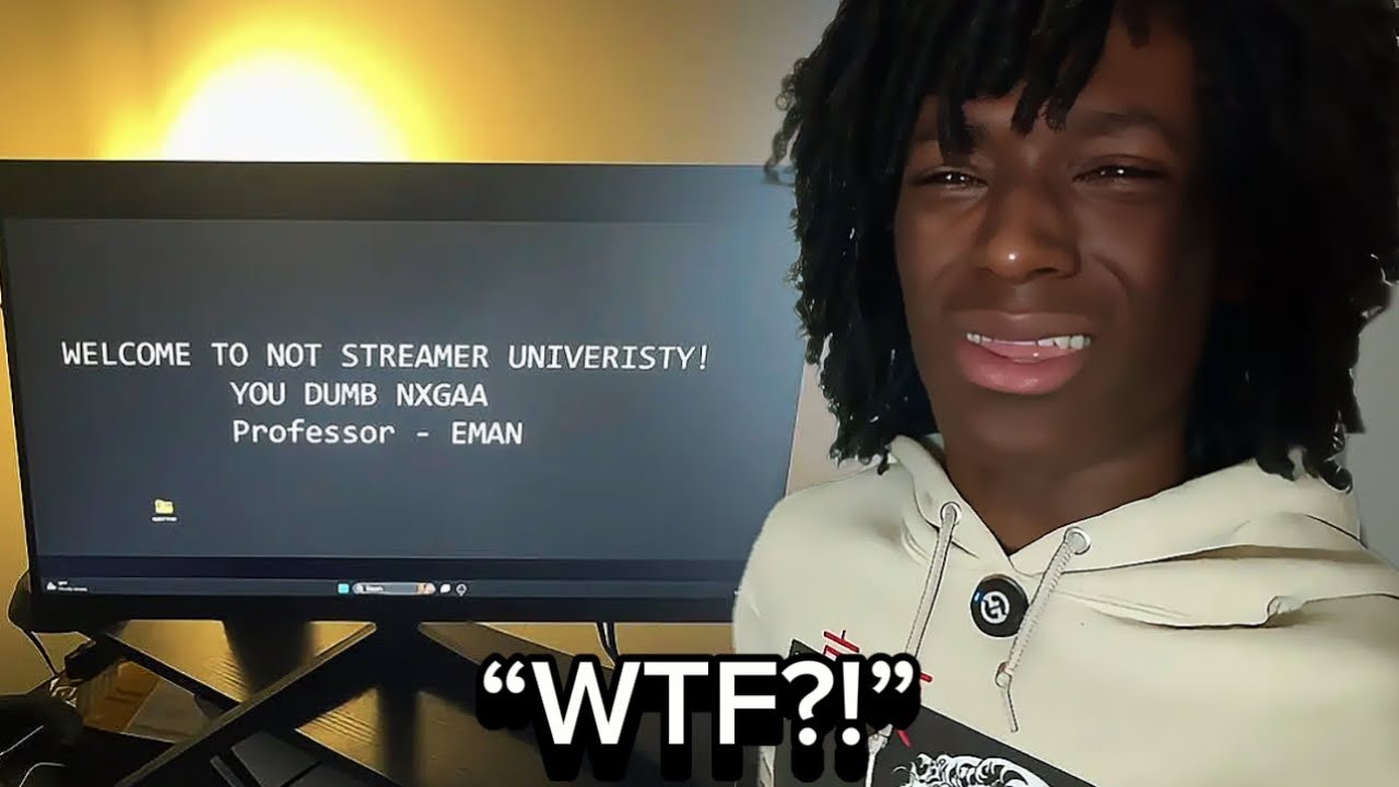 I GOT ACCEPTED TO "NOT" STREAMER UNIVERSITY?! - YouTube