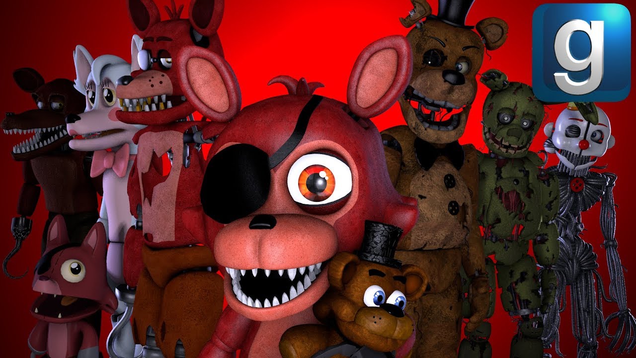 Gmod FNAF | Adventure Foxy's Home - YouTube