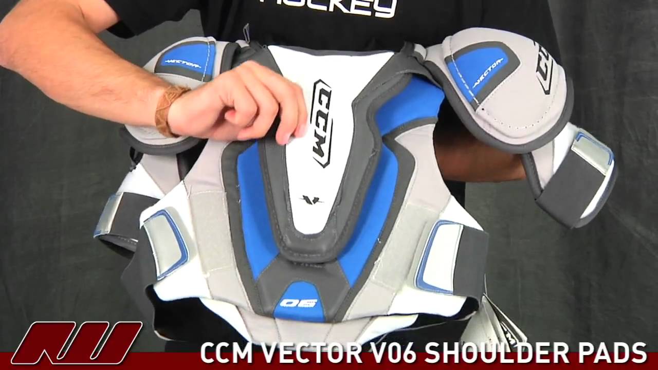 CCM Vector V06 Shoulder Pads - YouTube