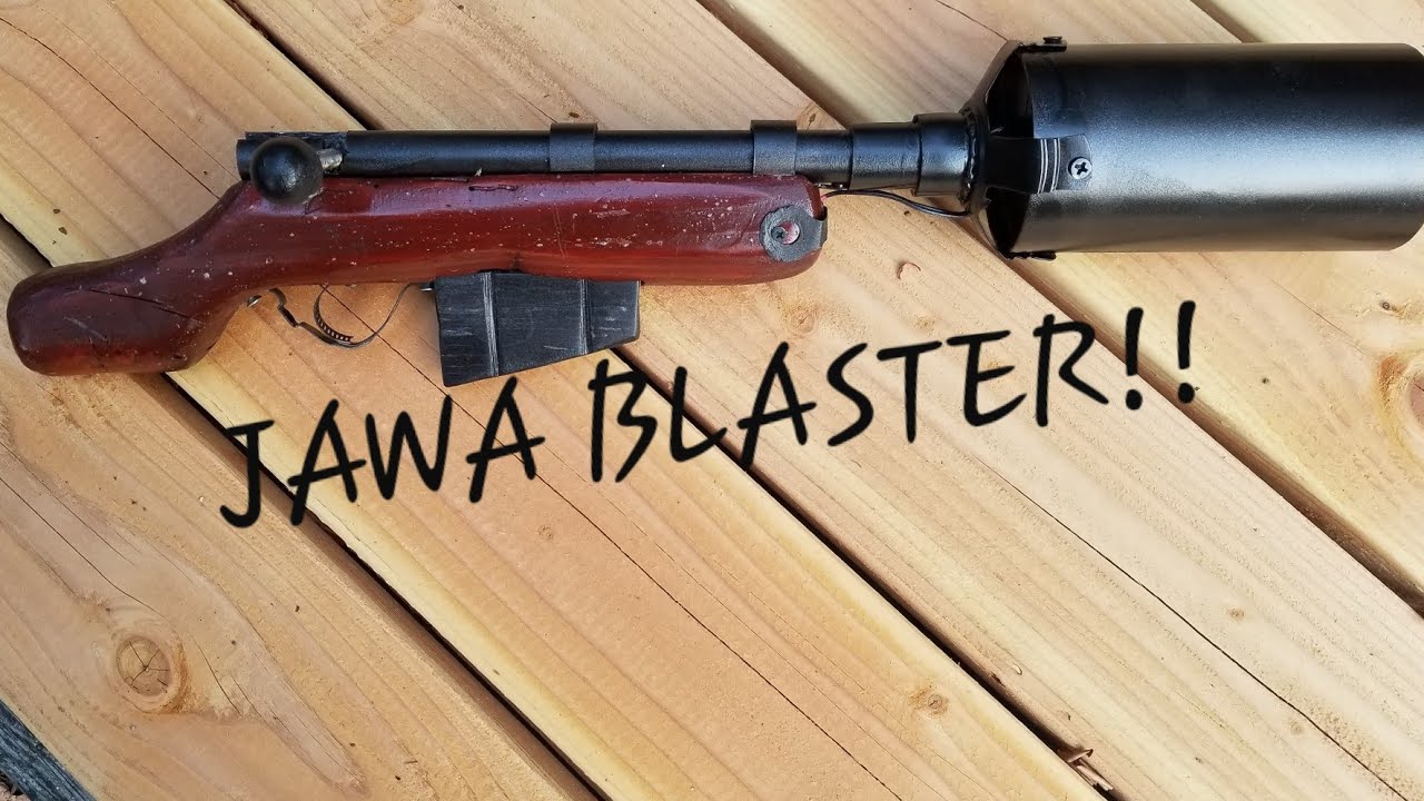 CA-87 Ion blaster replica (star wars(jawa blaster)) - YouTube