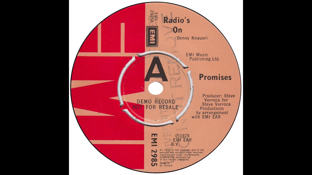 Promises – “Radio’s On” (Holland EMI) 1978 - YouTube