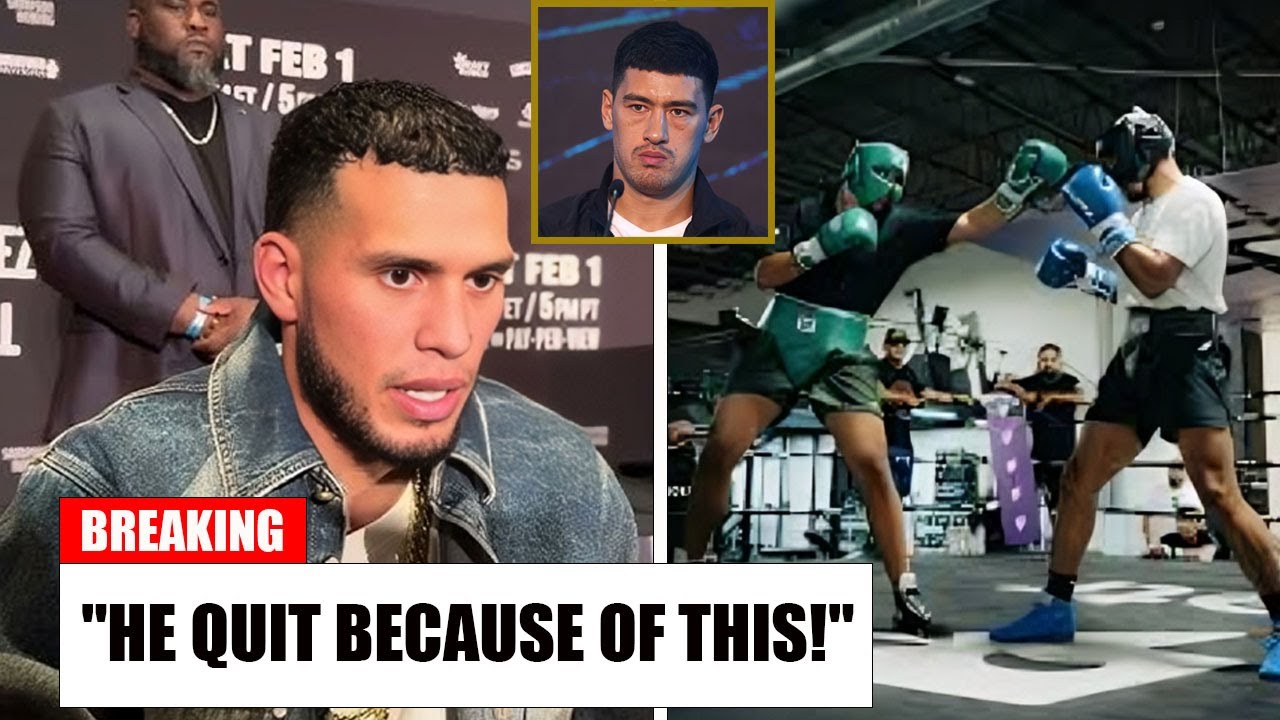 David Benavidez CHALLENGES Dmitry Bivol & DROPS Sparring Footage! - YouTube