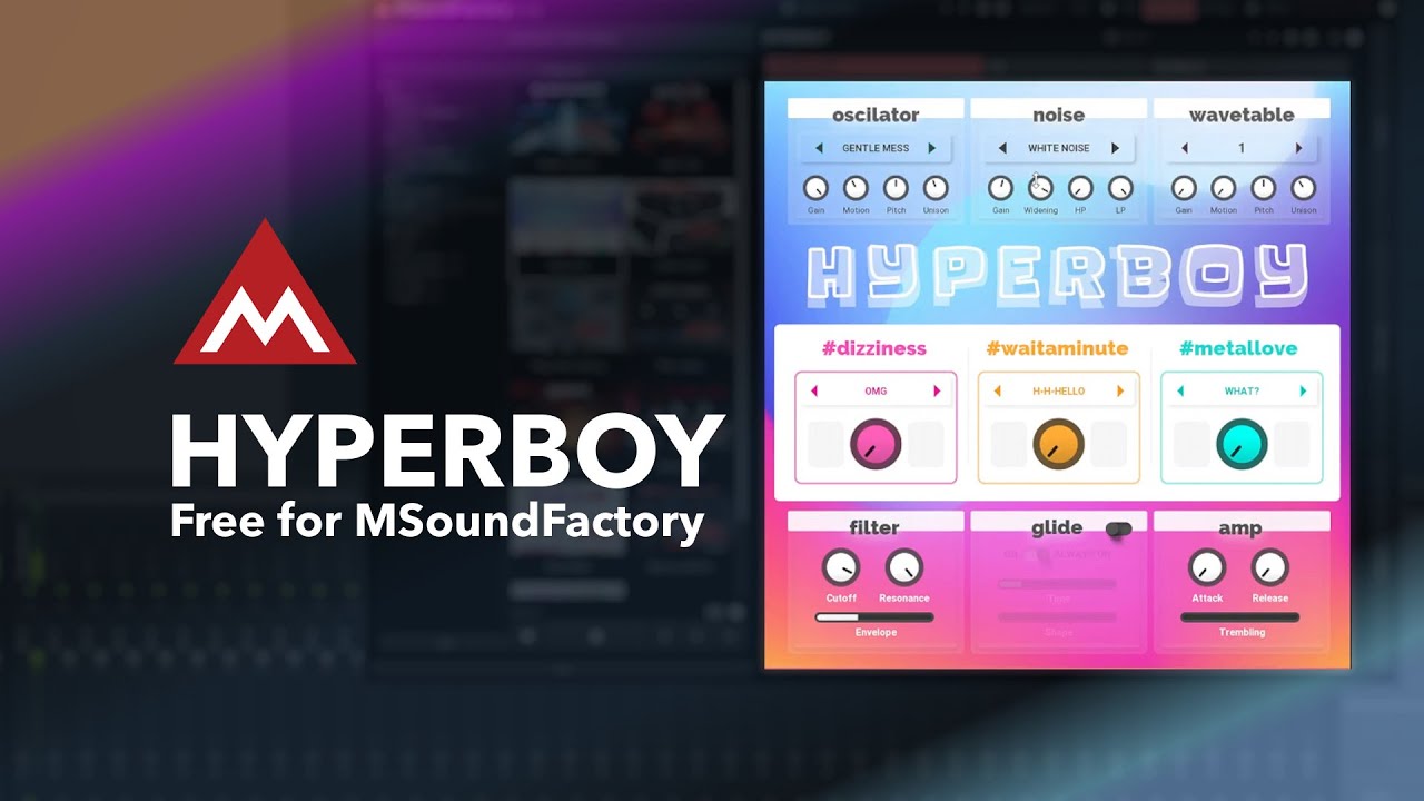 Hyperboy for MSoundFactory: Introduction - YouTube