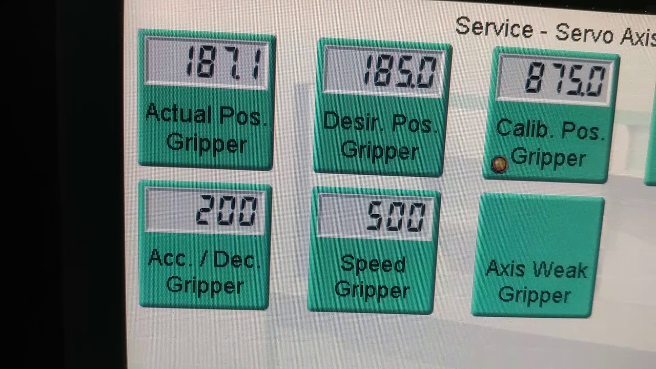 Perfecta Three-Knives-Trimmer SDY TS gripper position problem - YouTube