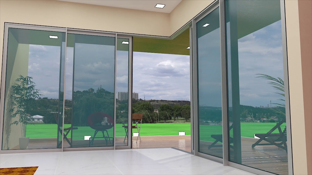 Sliding window (corner opening) - YouTube