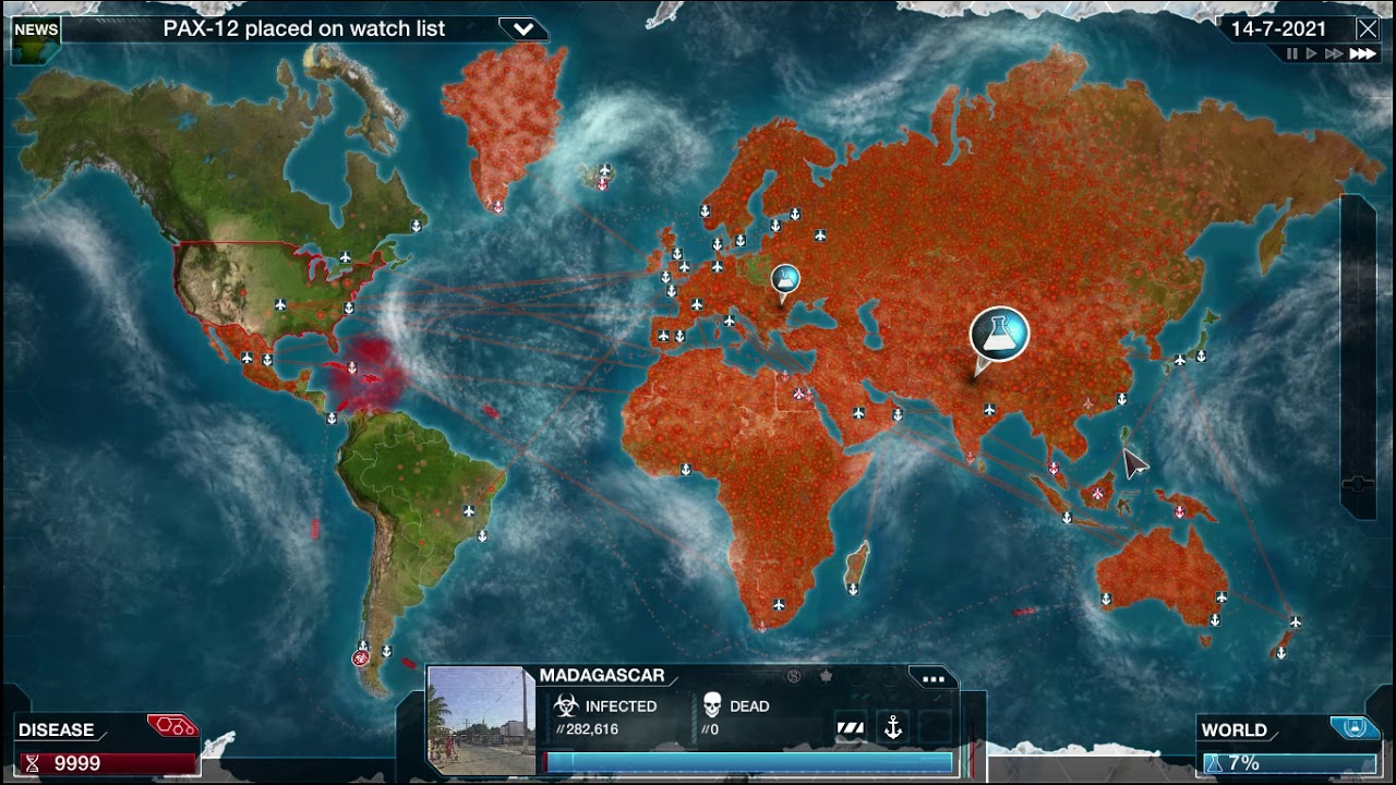 Plague Inc Evolved | Mega Brutal Neurax Worm - YouTube