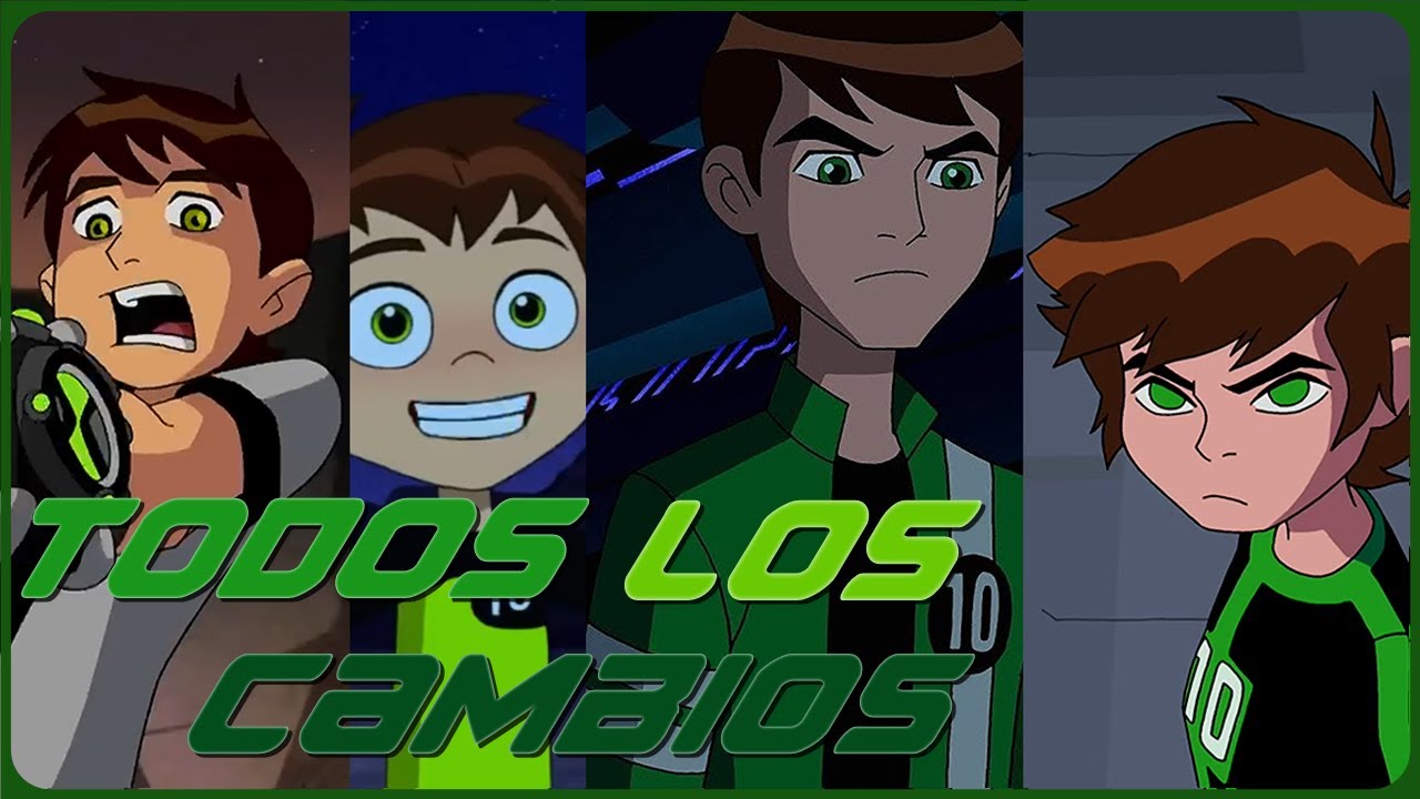 ben 10 y todos sus cambios como franquicia - YouTube
