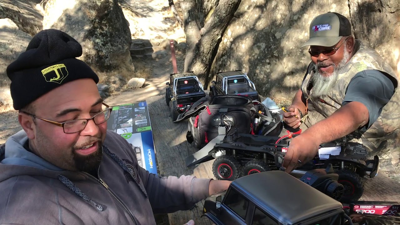 TRX6 and Axial 6 Wheeler Part 2 - YouTube