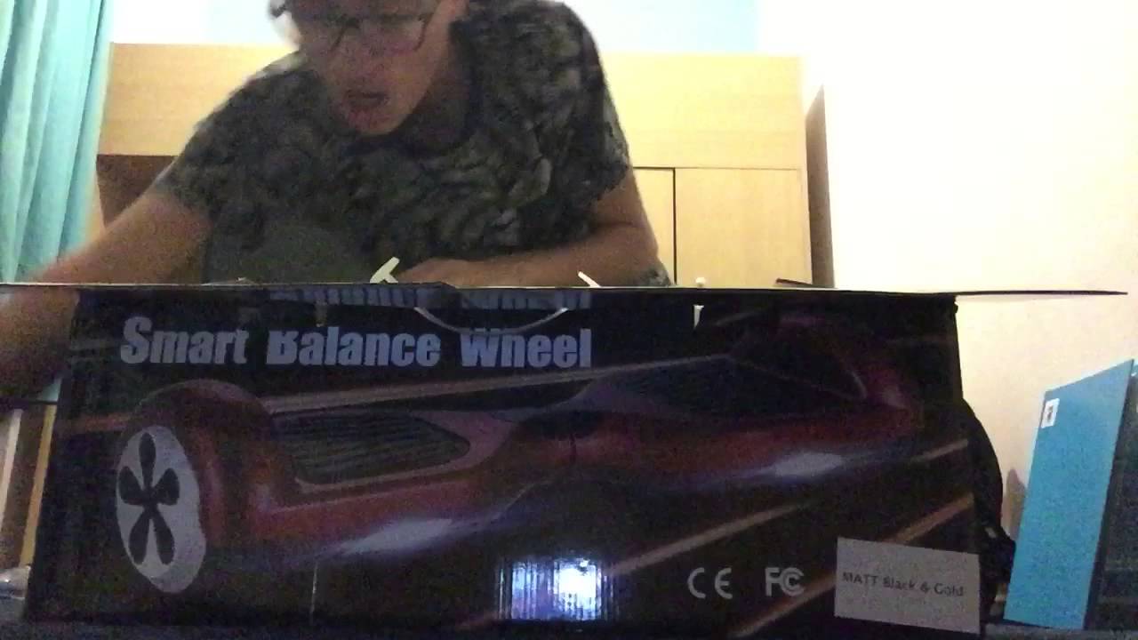 Custom smart balance wheel Bluetooth unboxing - YouTube
