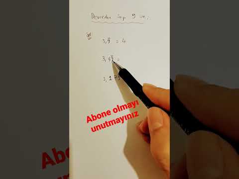 Kısa bir yöntem #rasyonelsayılar #kesirler #tyt #ayt #maths ##matematik #matematika