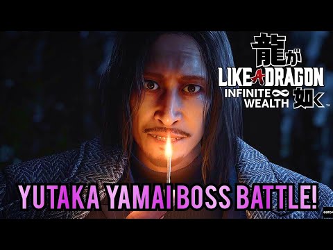 Like a Dragon: Infinite Wealth - Yutaka Yamai Boss Battle - YouTube