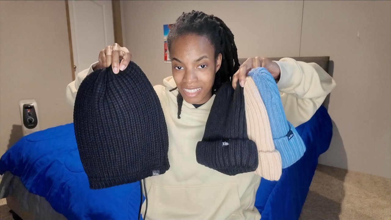 Kin Apparel Satin Lined Beanies (Unboxing/Review) - YouTube