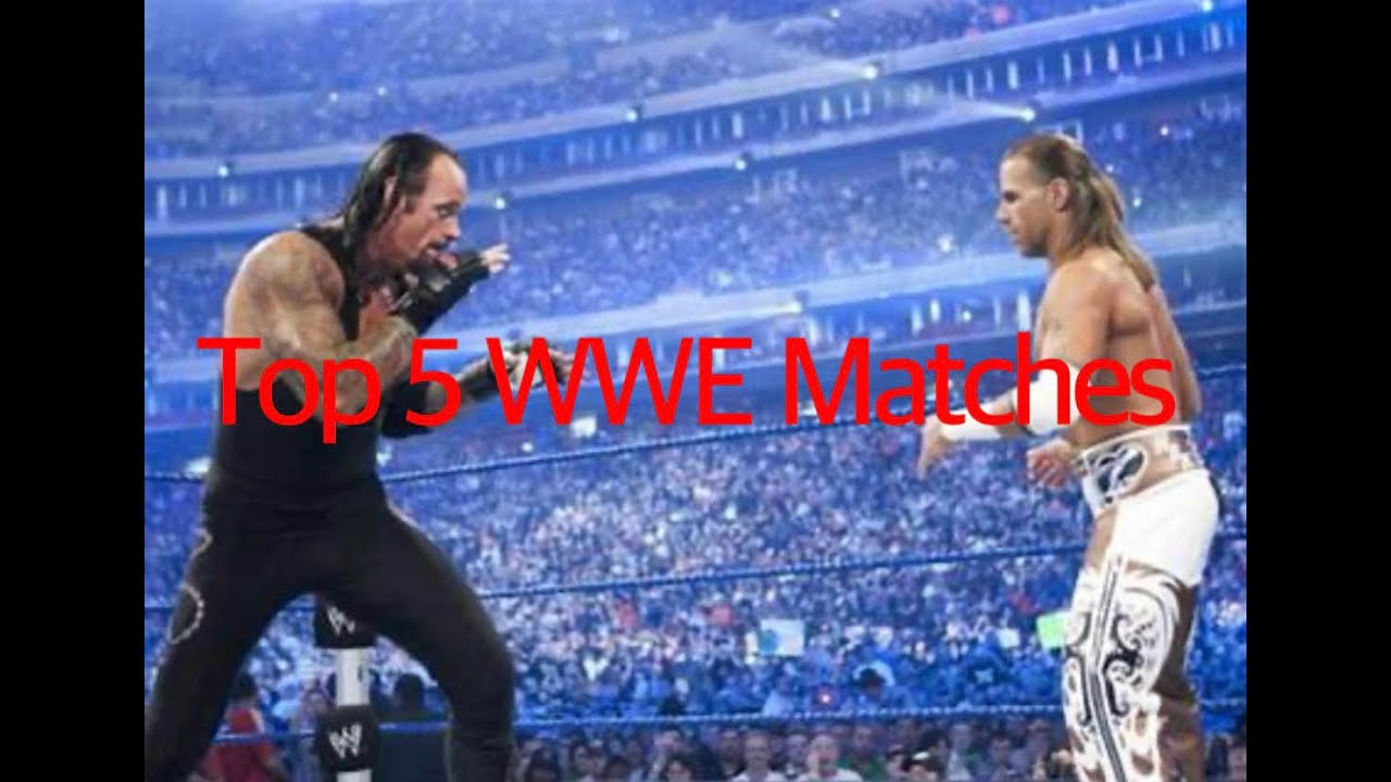 Top 5 WWE Matches - YouTube
