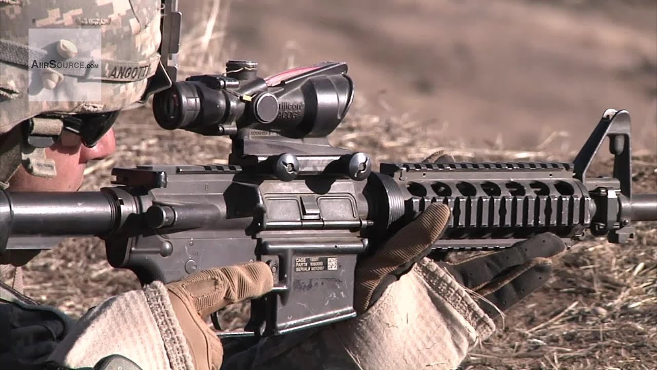 U.S. Army Infantry Training - Walk and Shoot - YouTube