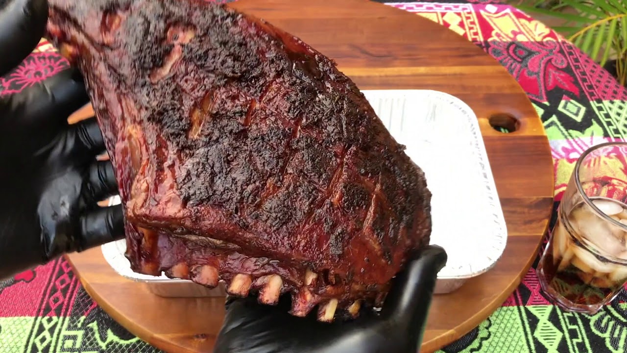 Pulled lamb ribs - YouTube