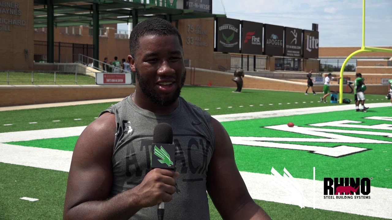 North Texas Football: Get To Know Tyreke Davis - YouTube