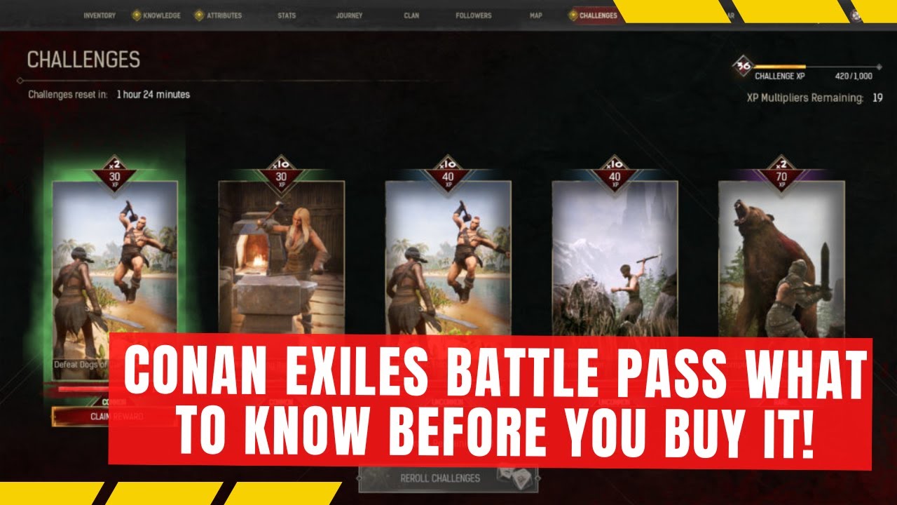 Conan Exiles Battle Pass what to know before you buy it - YouTube