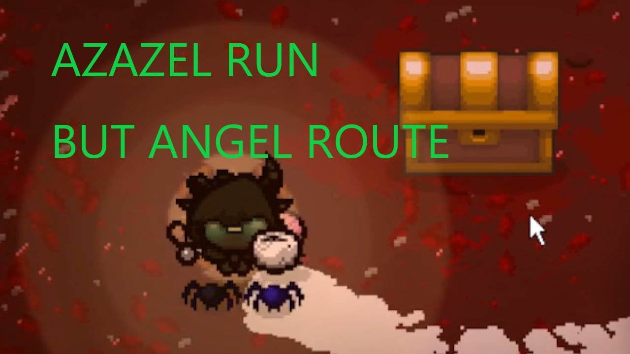 The binding of isaac repentance：azazel run - YouTube