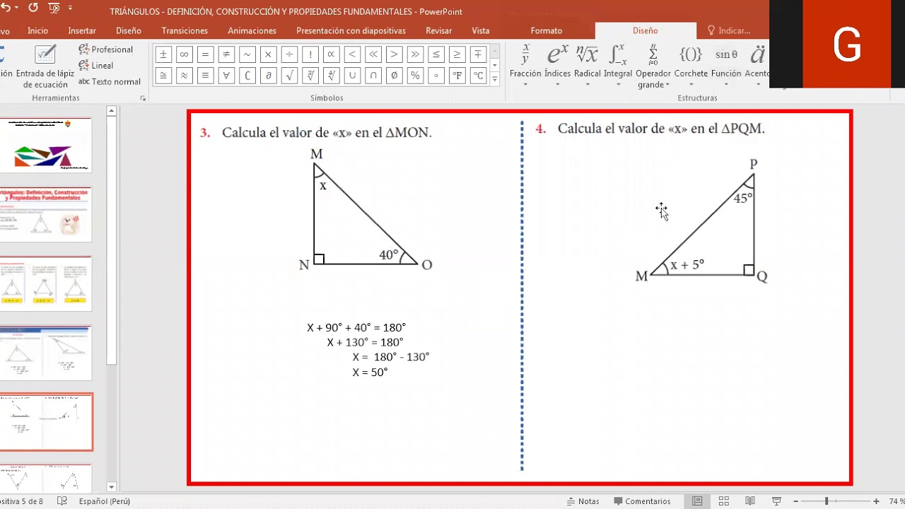 4TO TRIÁNGULOS - YouTube