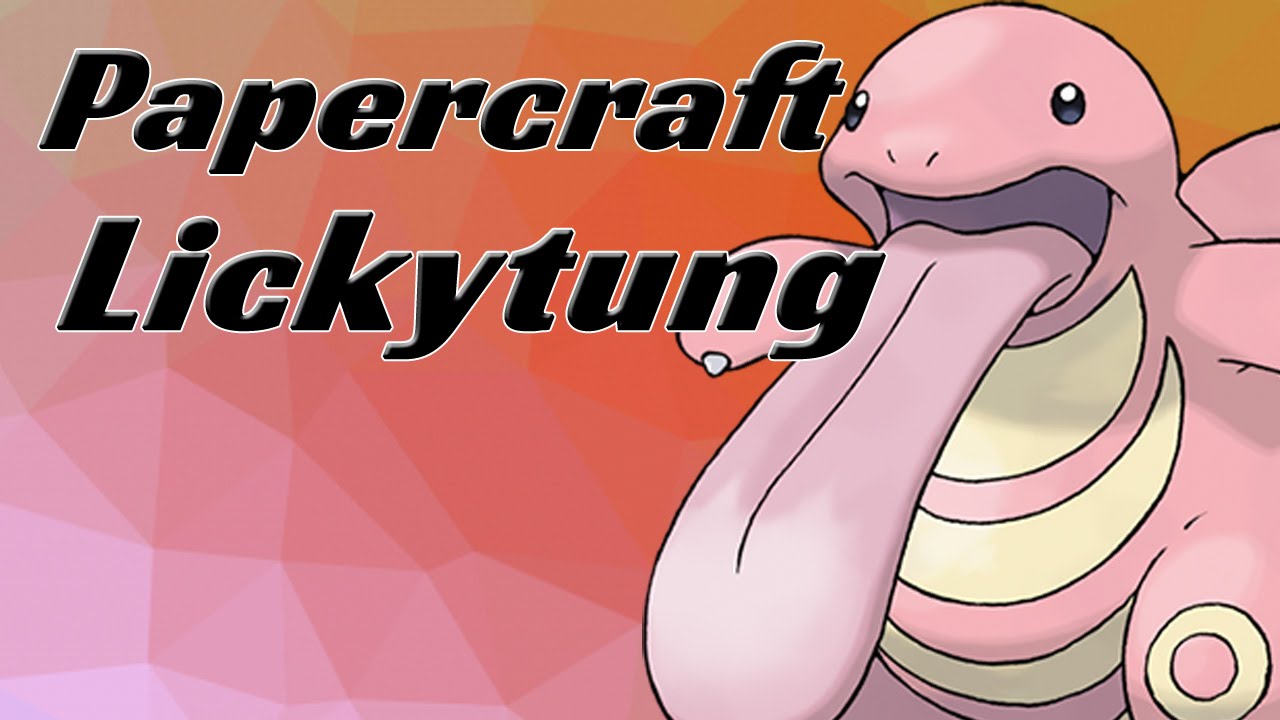 Papercraft - Lickytung - YouTube