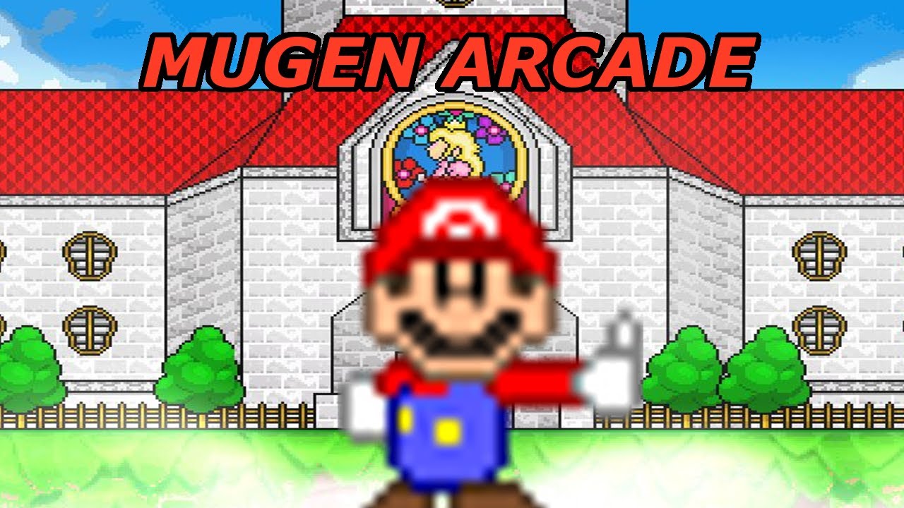 Mugen Arcade Mode with Paper Mario - YouTube