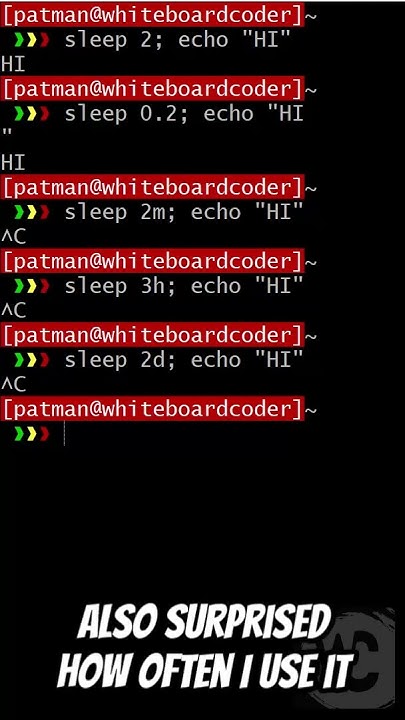 Linux Sleep Coding Linux Linuxtutorials Linuxcommandlinetutorial Ubuntu Sysadmin Youtube 