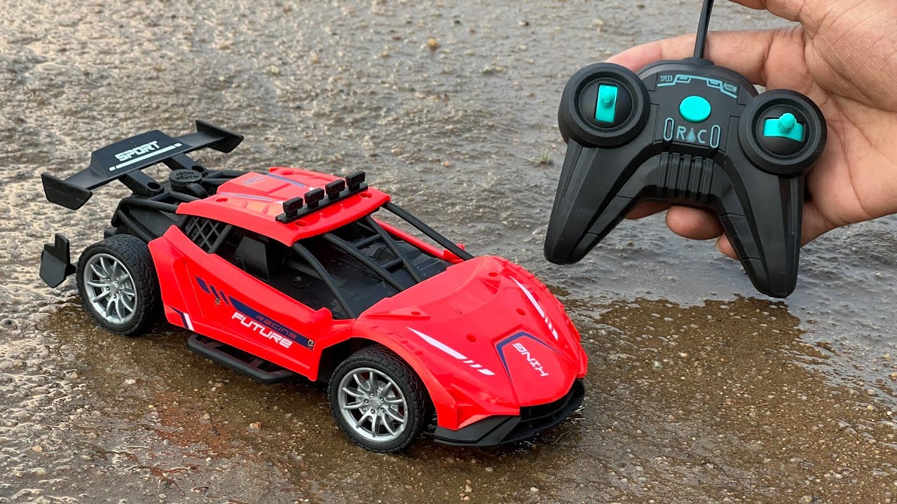 Rc Mini Racing Car Unboxing and Testing - YouTube