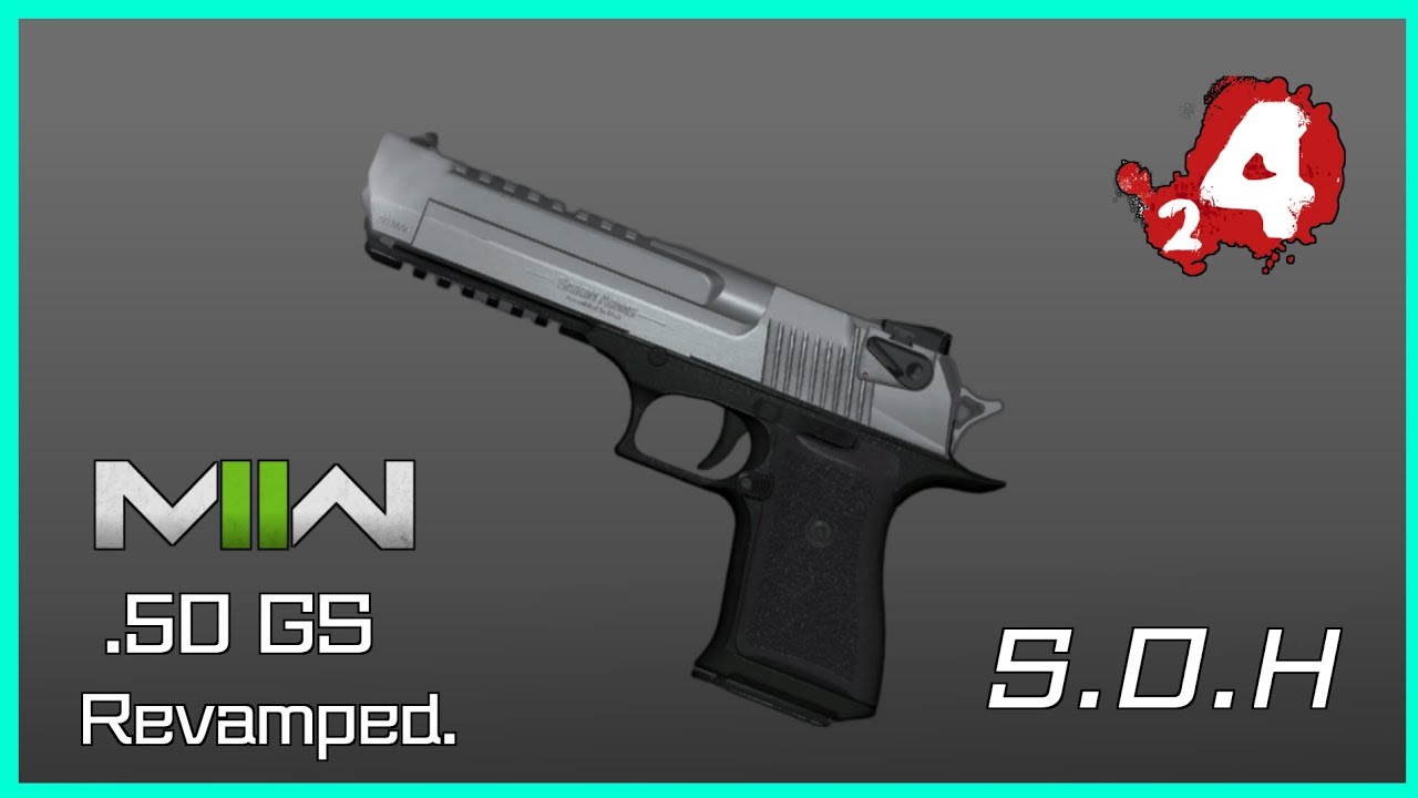 [L4D2] [MWII] .50 GS Revamped. (Sleight of Hand) - Showcase - YouTube