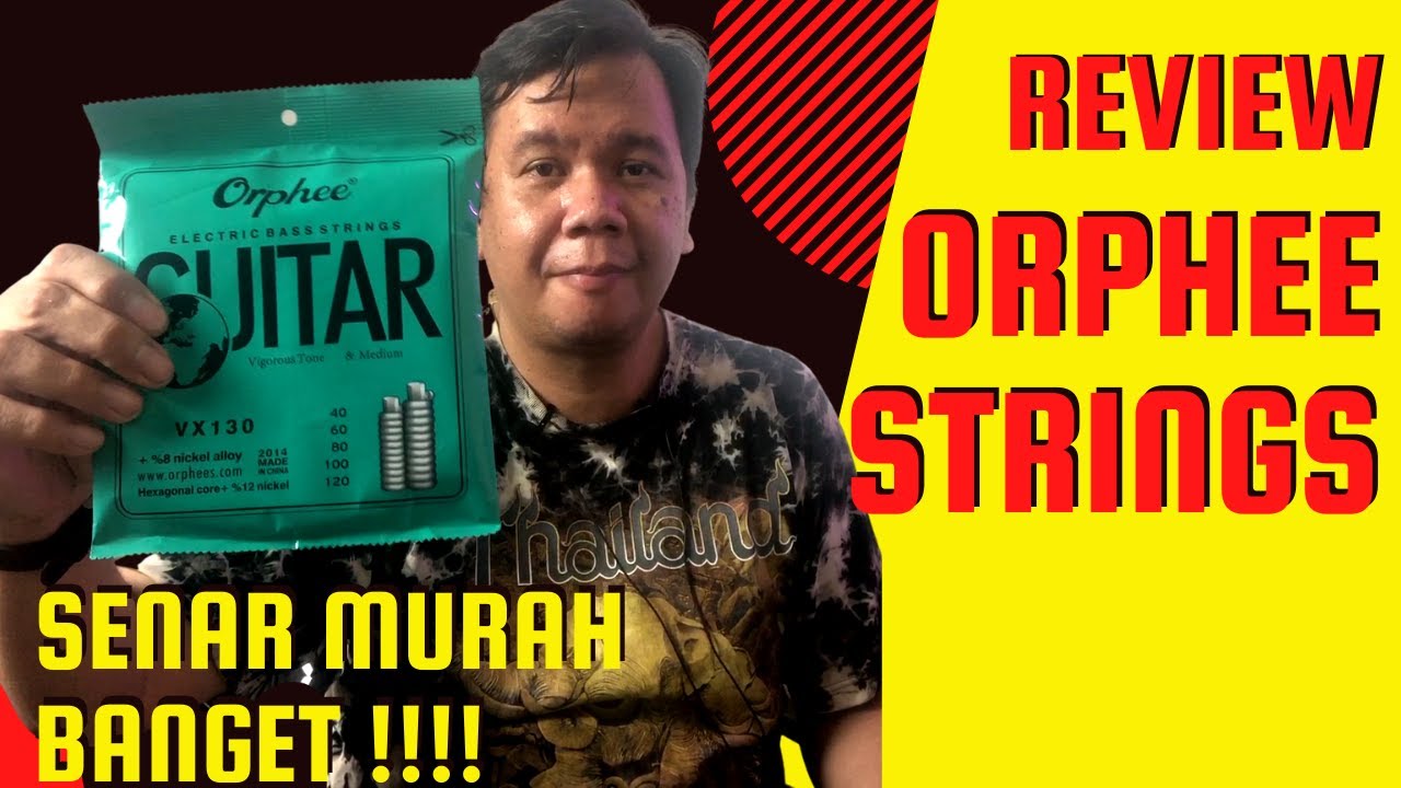 Review Senar Orphee - YouTube