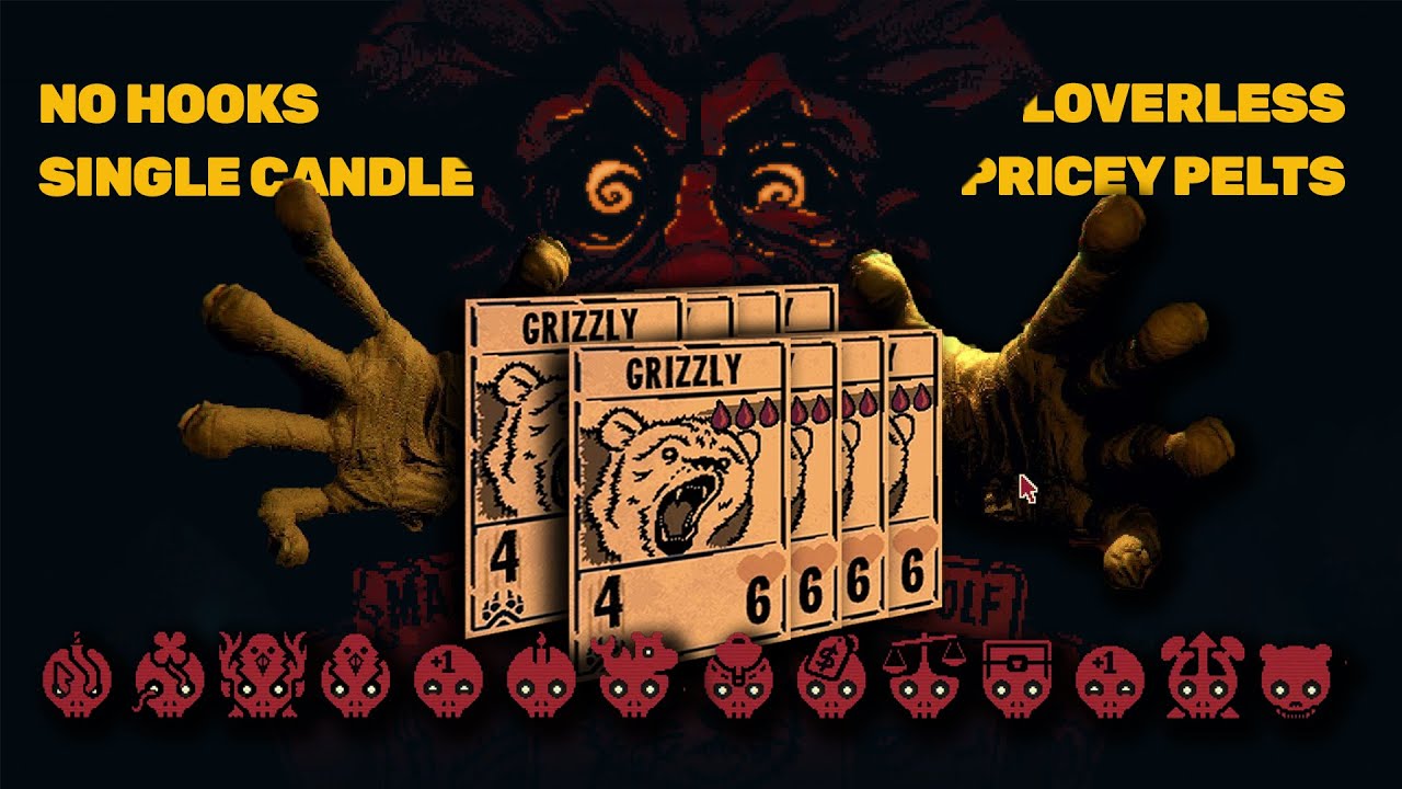 INSCRYPTION but with TOO MANY CHALLENGES - YouTube