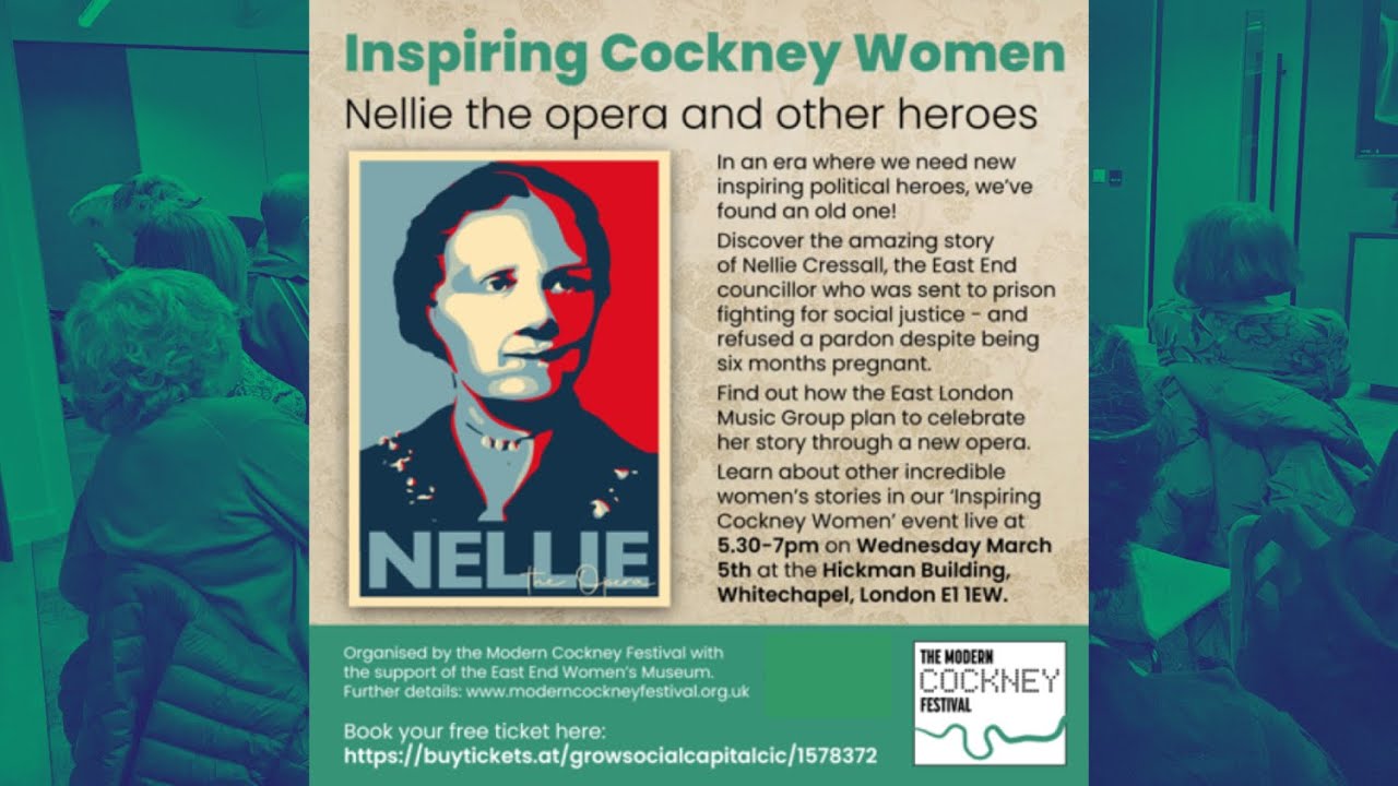 Inspiring Cockney Women: talk and presentations. Part of the Modern ...