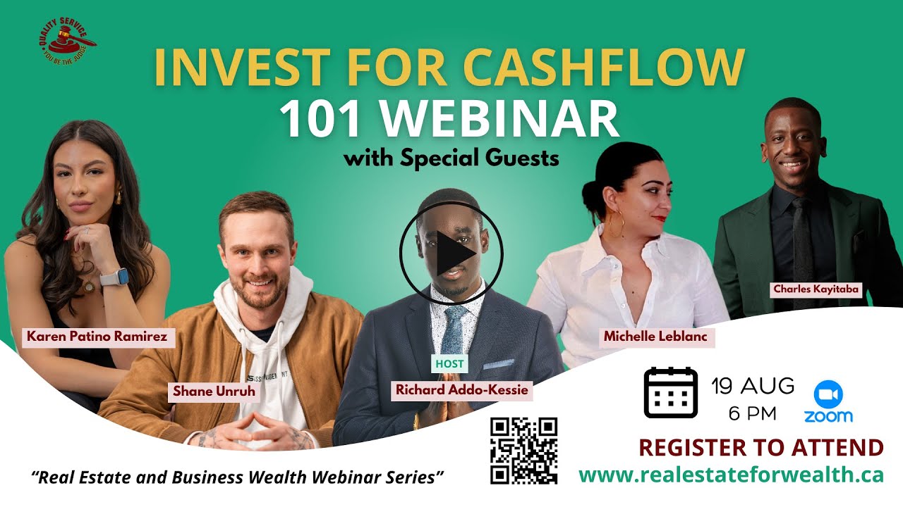 Invest for Cashflow 101 - August 19 - YouTube