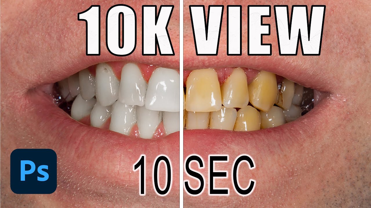 How To Whiten Teeth In Photoshop - Tutorial - YouTube
