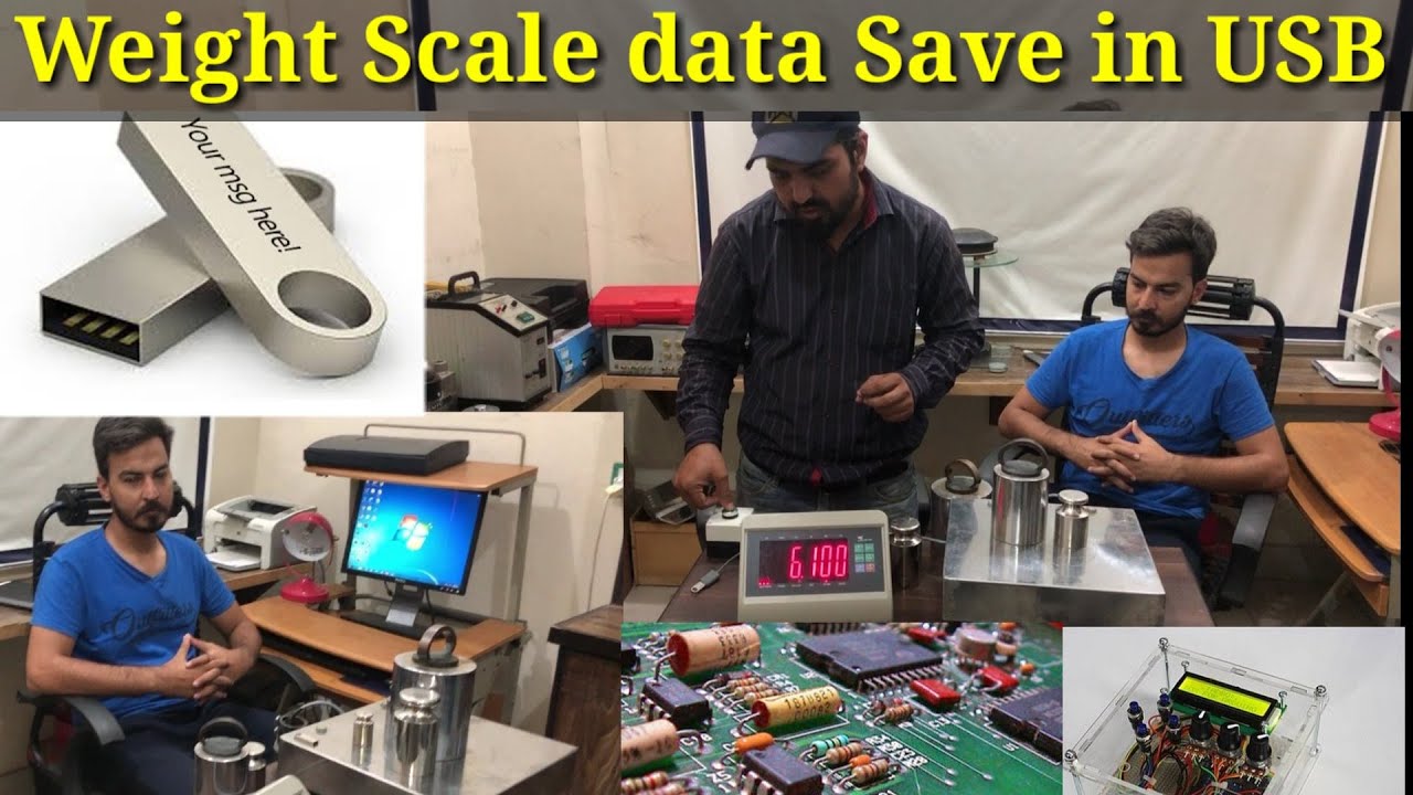 Weighing Scale data Save in USB by Care International Scale | Weighing ...