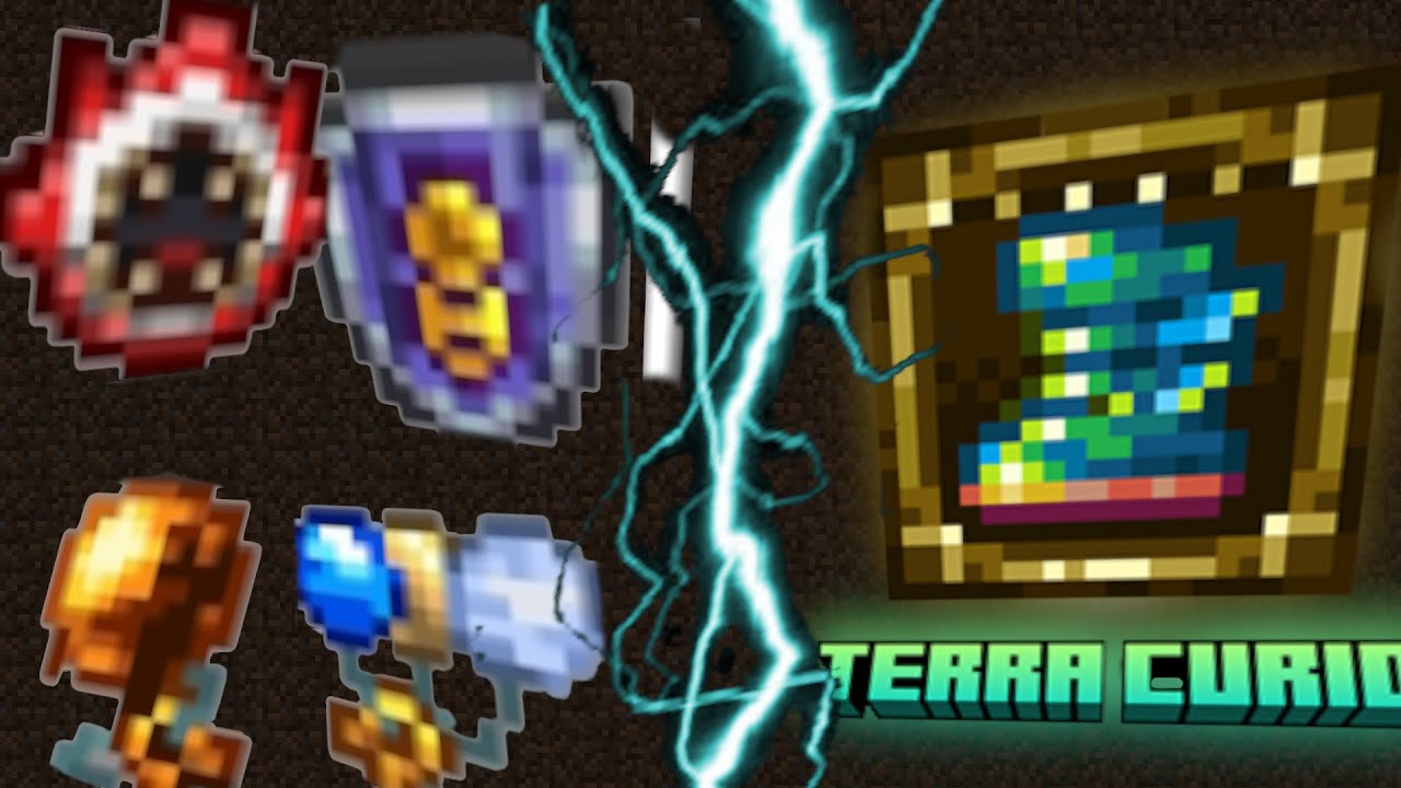 Best part of Terraria in a Minecraft mod (Terra Curio) - YouTube