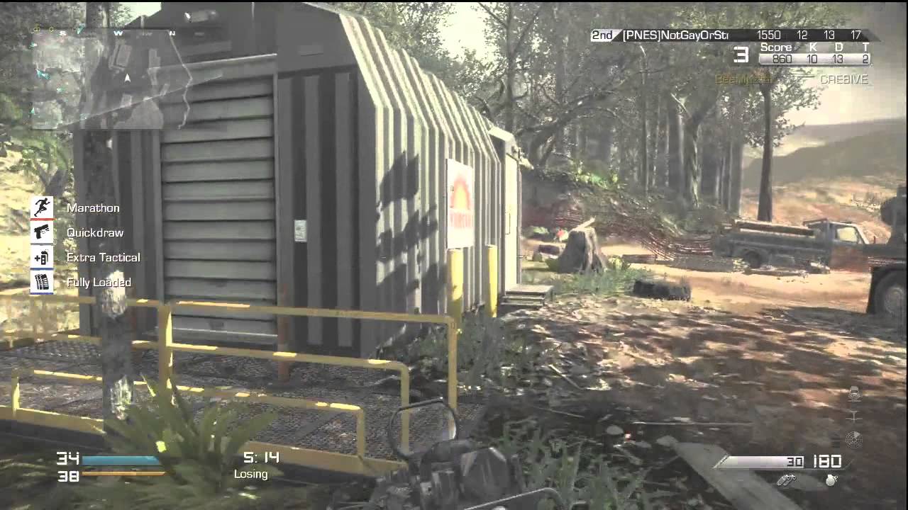 Call Of Duty Ghost SA 805 Assault Rifle Gameplay Review - YouTube