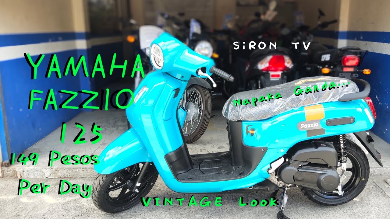 ALL NEW YAMAHA FAZZIO 2023 MODEL | Installment Price - YouTube