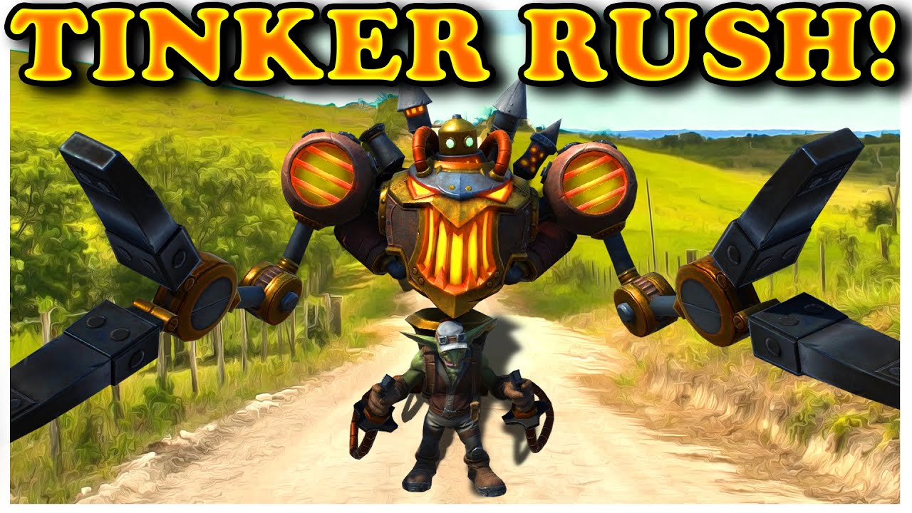 Grubby | WC3 | Tinker RUSH! - YouTube