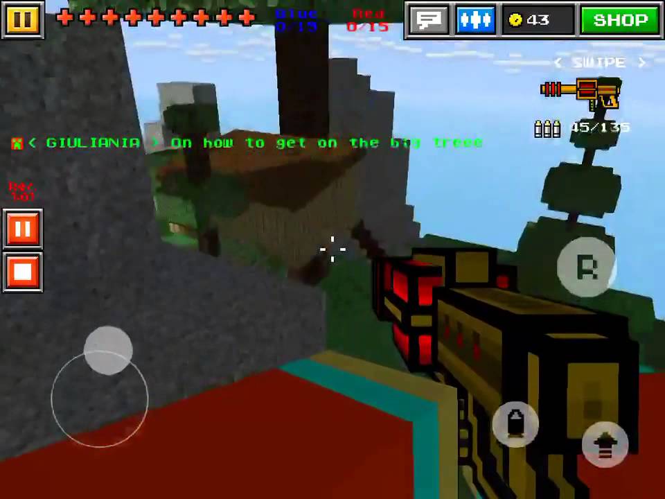 Glitch for pixel gun 3d at the map :Sky Islands - YouTube